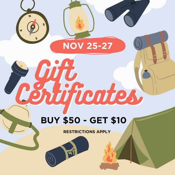 Gift Certificate Promotion - Happy Acres Campground