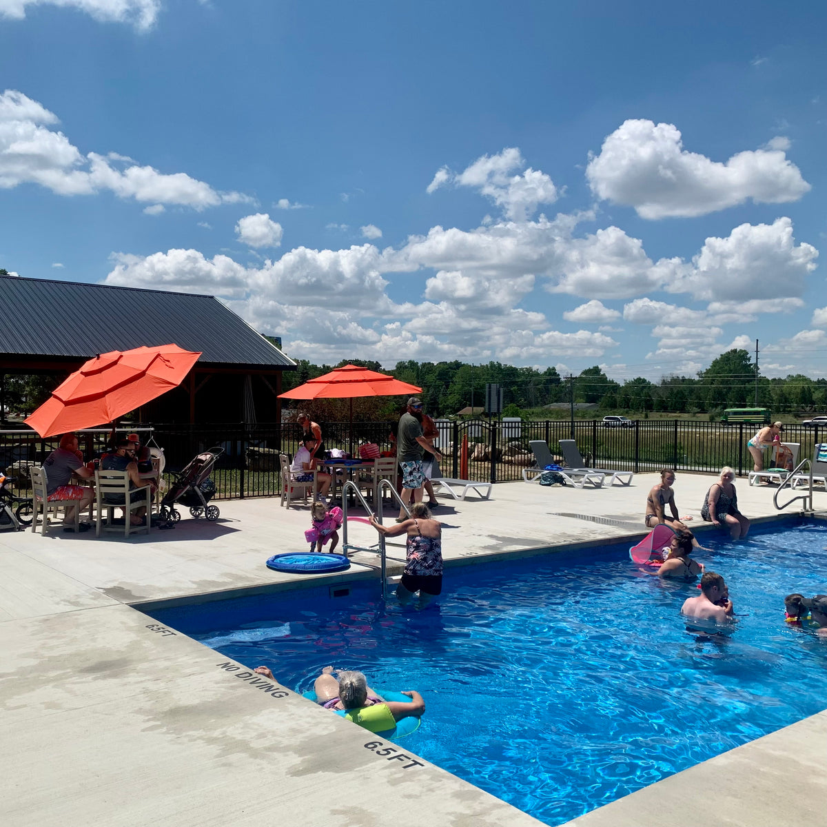 Grand Opening Pool Party - Happy Acres Campground